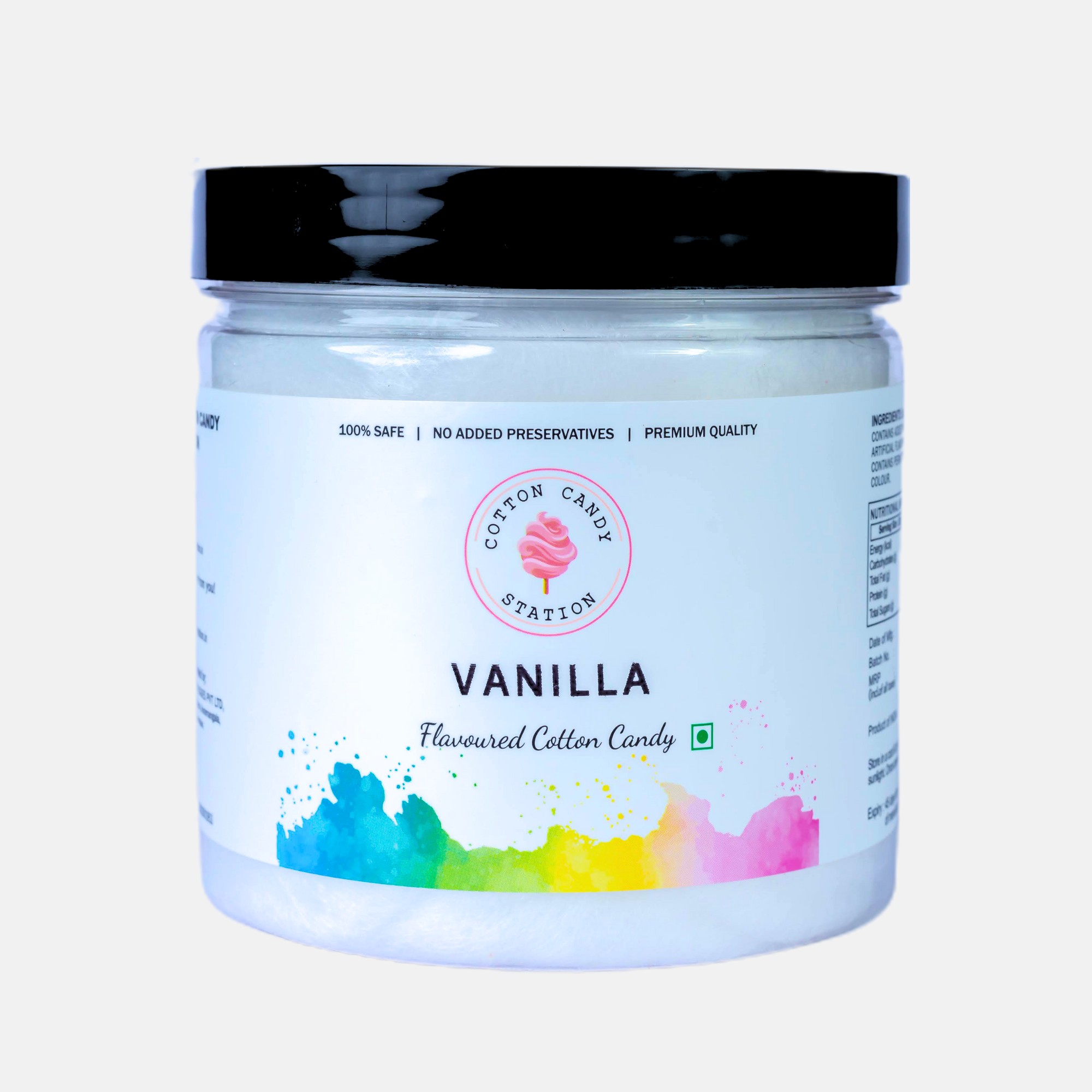 Vanilla Cotton Candy Tub – Cotton Candy Station